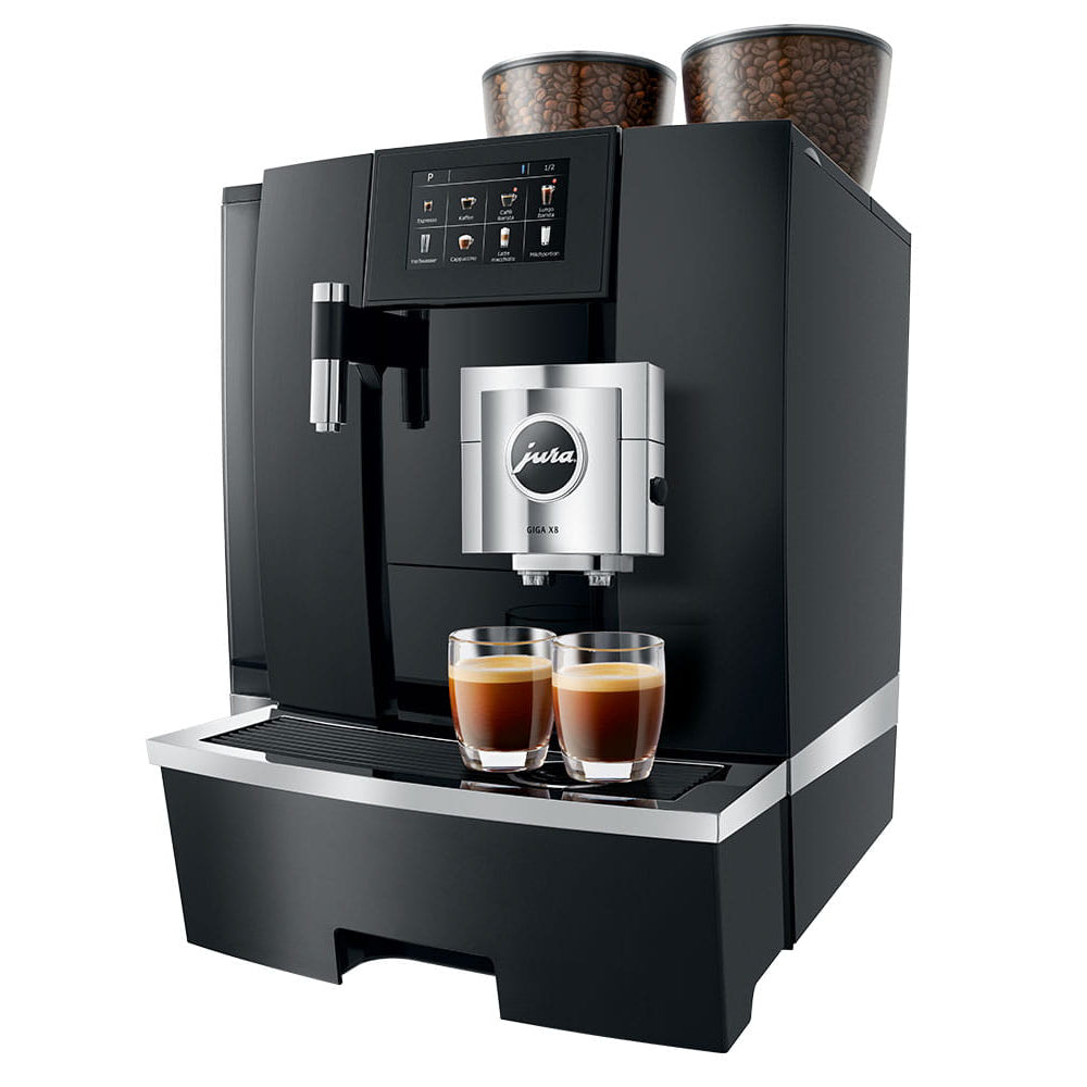 JURA GIGA X8 Automatic Coffee Machine | Hot & Cold Brew, 35 Speciality Drinks, 5L Water Tank ...